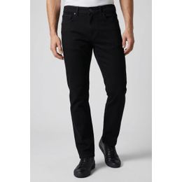 Straight-Jeans Pepe Jeans "CASH", Herren, Gr. 32, L&auml;nge 32, schwarz, Denim/Jeans, Obermaterial: 98% Baumwolle, 2% Elasthan, straight fit lang, Jeans Straight-Jeans, im 5-Pocket-Stil