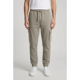 Sweathose name it "NKMOLLIE CARGO PANT BRU NOOS", Jungen, Gr. 152, N-Gr, vintage khaki, Sweatware, Obermaterial: 60% Baumwolle, 40% Polyester, loose fit normal, Hosen Sweathose