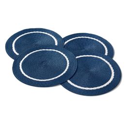 Tchibo - 4 Platzsets - dunkelblau