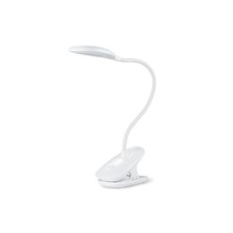 Tchibo - LED-Klemmleuchte mit Akku - wei&szlig;
