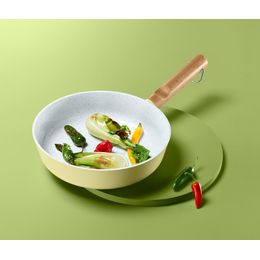 Tchibo - Aluminiumpfanne mit hochwertiger Keramikbeschichtung - wei&szlig;