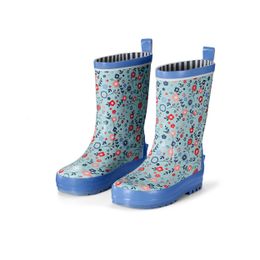 Tchibo - Regenstiefel - Gr. 28-29 - hellblau/gebl&uuml;mt