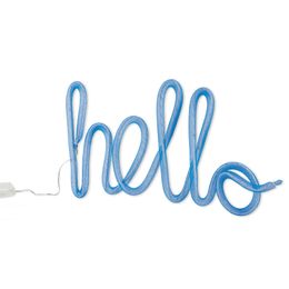 Tchibo - LED-Dekoschriftzug &raquo;Hello&laquo; - blau
