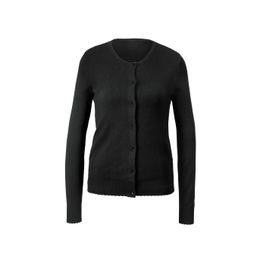 Tchibo - Feinstrickjacke - Damen - Gr. L - schwarz