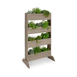Tchibo - Vertikalbeet - grau