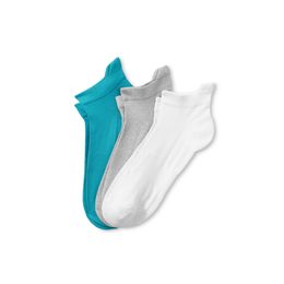Tchibo - 3 Paar Funktions-Laufsocken - Damen - Gr. 39-42 - t&uuml;rkis
