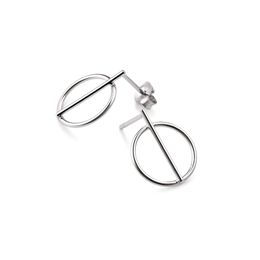 Tchibo - Silberohrstecker &raquo;Pure Collection&laquo; - silber