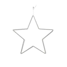 Tchibo - LED-Metallstern - silber