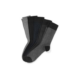 Tchibo - 5 Paar Socken - Herren - Gr. 44-46 - anthrazit