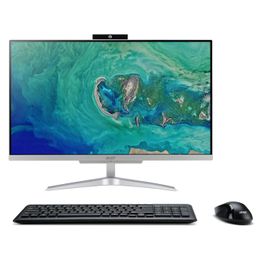 Acer-Aspire-C24-320-All-in-one-PC - silber