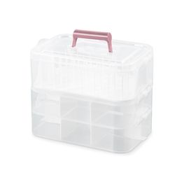 Tchibo - 3 Aufbewahrungsboxen - wei&szlig;