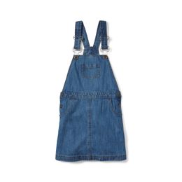 Tchibo - Jeans-Latzrock - M&auml;dchen - Gr. 98/104 - dunkelblau