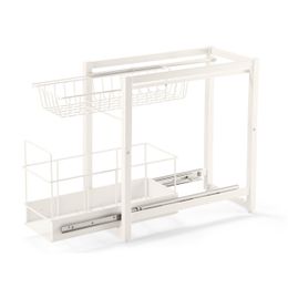 Tchibo - Schrankauszug mit 2 Schubladen - wei&szlig;