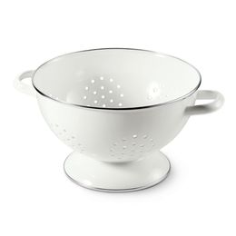 Tchibo - Emaille-Seiher - silber