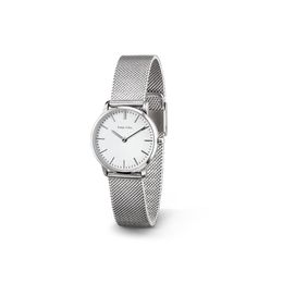 Tchibo - Damenuhr mit Milanaise-Armband - silber
