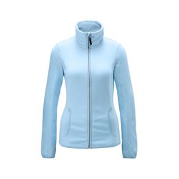 Tchibo - Microfleecejacke - Damen - Gr. S - hellblau/print