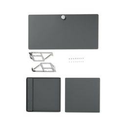 Tchibo - Metall-Erg&auml;nzungsklappen-Set - 76,5x38,5x36cm - grau -