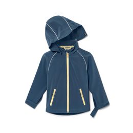 Tchibo - Kleinkind-Softshelljacke - Kinder - Gr. 122/128 - blau