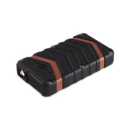Tchibo - Wasserdichte Powerbank mit Taschenlampe - schwarz