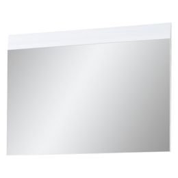 Tchibo - Spiegel &raquo;Adana&laquo; - 56,5x96,5x4,5cm - wei&szlig; - Glas / Holz / Holz