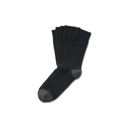 Tchibo - 3 Paar Socken - Herren - Gr. 44-46 - schwarz