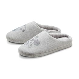 Tchibo - Hausschuhe &raquo;Disney&laquo; - Damen - Gr. 38-39 - anthrazit/print