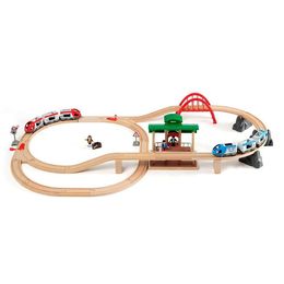 Brio &ndash; gro&szlig;es Bahn-Reisezug-Set - mehrfarbig