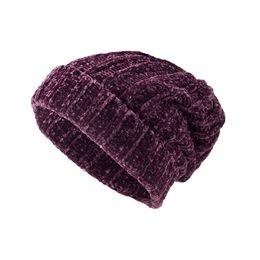 Tchibo - Strickm&uuml;tze - dunkelrosa
