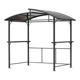 Tchibo - Profi-Grillpavillon - 245x150x233cm - anthrazit - Aluminium / Stahl / Polycarbonat