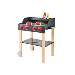 Tchibo - Spielgrill aus Holz - mehrfarbig