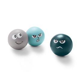 Tchibo - 3 Antistress-B&auml;lle - t&uuml;rkis