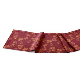 Tchibo - Jacquard-Tischl&auml;ufer - rotbraun