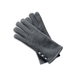 Tchibo - Sweat-Handschuhe - Damen - Gr. 8 - grau