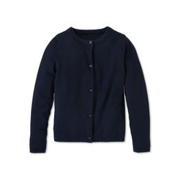 Tchibo - Feinstrickjacke - M&auml;dchen - Gr. 98/104 - silber