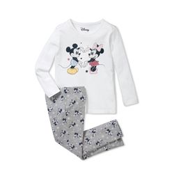Tchibo - Pyjama &raquo;Disney&laquo; - M&auml;dchen - Gr. 122/128 - wei&szlig;