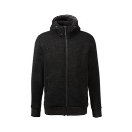 Tchibo - Thermo-Strickfleecejacke - Herren - Gr. S - anthrazit