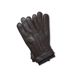 Tchibo - Leder-Handschuhe - Herren - Gr. 10 - dunkelbraun