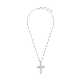 Tchibo - Amor Unisex-Halsschmuck mit Kreuz-Anh&auml;nger - silber