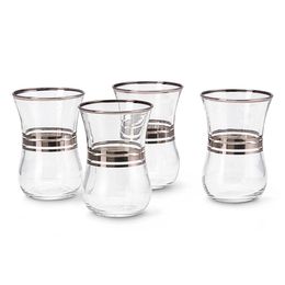 Tchibo - 4 Teegl&auml;ser - transparent