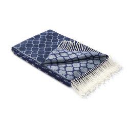 Tchibo - Jacquard-Plaid - wei&szlig;