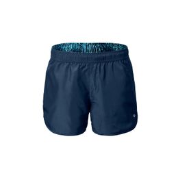 Tchibo - Bade-Laufshorts - Damen - Gr. L - dunkelblau/print