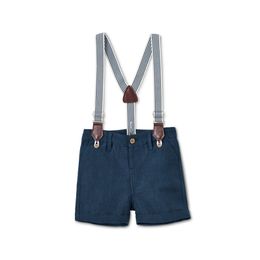 Tchibo - Bermuda-Shorts mit Leinen - Jungen - Gr. 110/116 - dunkelblau