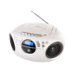 Tchibo - Dual-P75-Boombox mit Radio - wei&szlig;