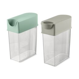 Tchibo - 2 Portionierdosen - grau