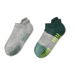 Tchibo - 2 Paar Yogasocken - Damen - Gr. 35-38 - grau