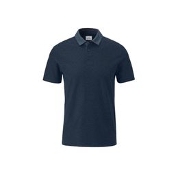 Tchibo - Jacquard-Poloshirt - Herren - Gr. XXL - blau/jacquard