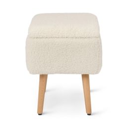 Tchibo - Hocker mit Stauraum - 53x38x46cm - braun -