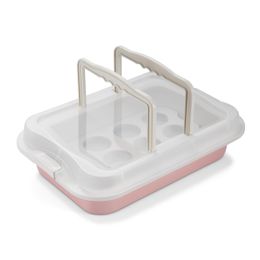 Tchibo - Backblech mit Transporthaube - wei&szlig;