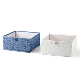 Tchibo - 2 Schubladen-Ordnungsboxen - dunkelblau