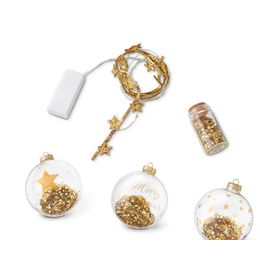 Tchibo - Deko-Geschenkset - gold